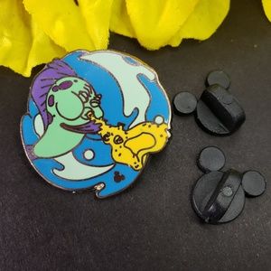 Disney | Jewelry | 425 Disney Under The Sea Band Blow Fish Pin | Poshmark